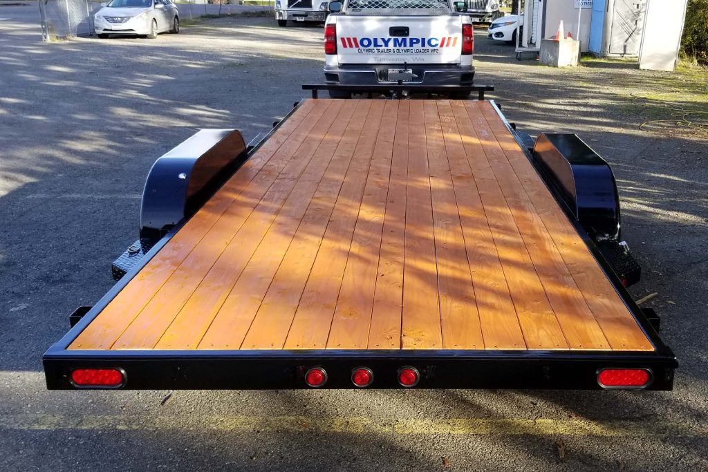 7000 lbs GVWR Deluxe Auto Hauler - Olympic Industrial Manufacturing
