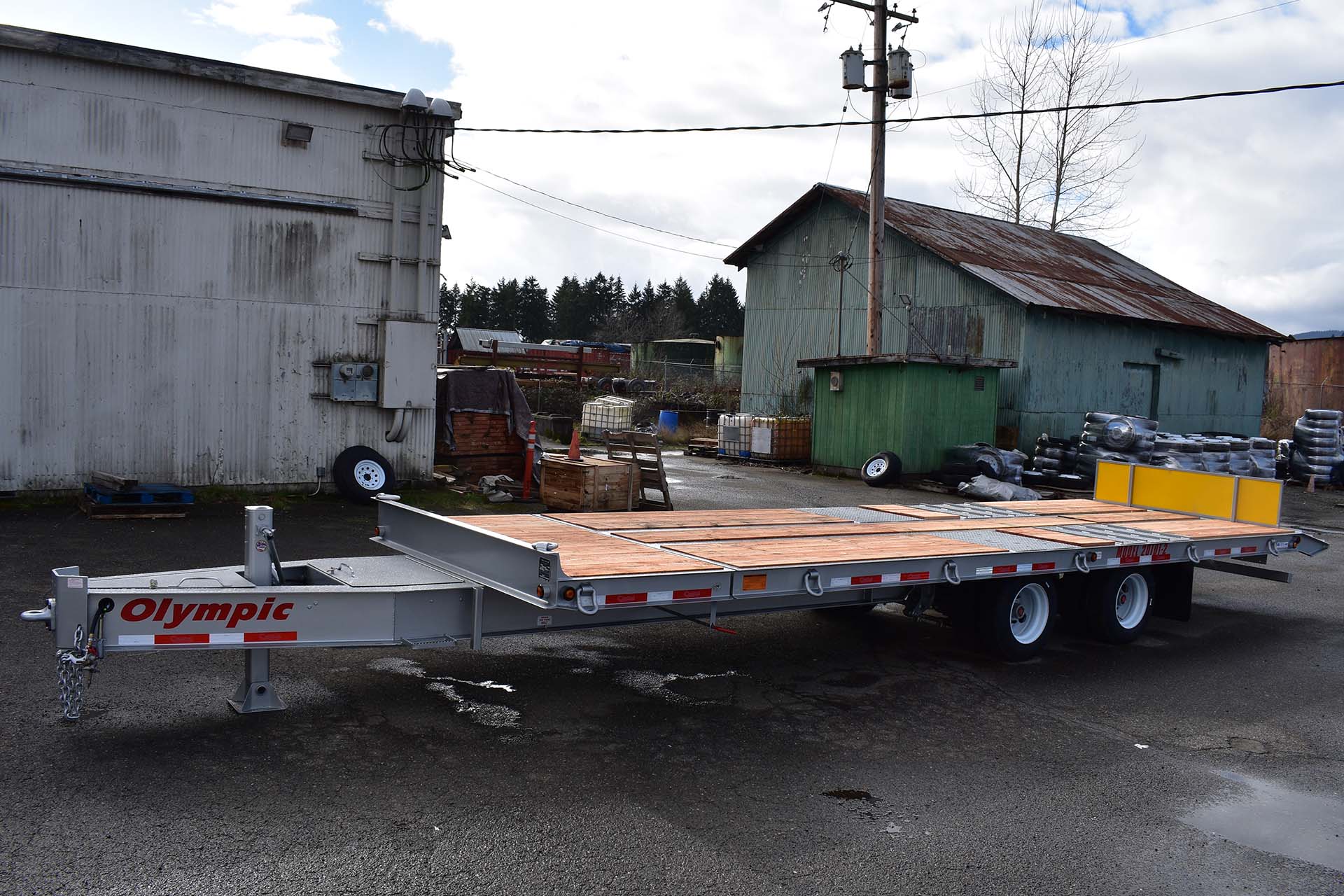 Heavy Duty Deckover Trailers - Olympic Industrial Manufacturing